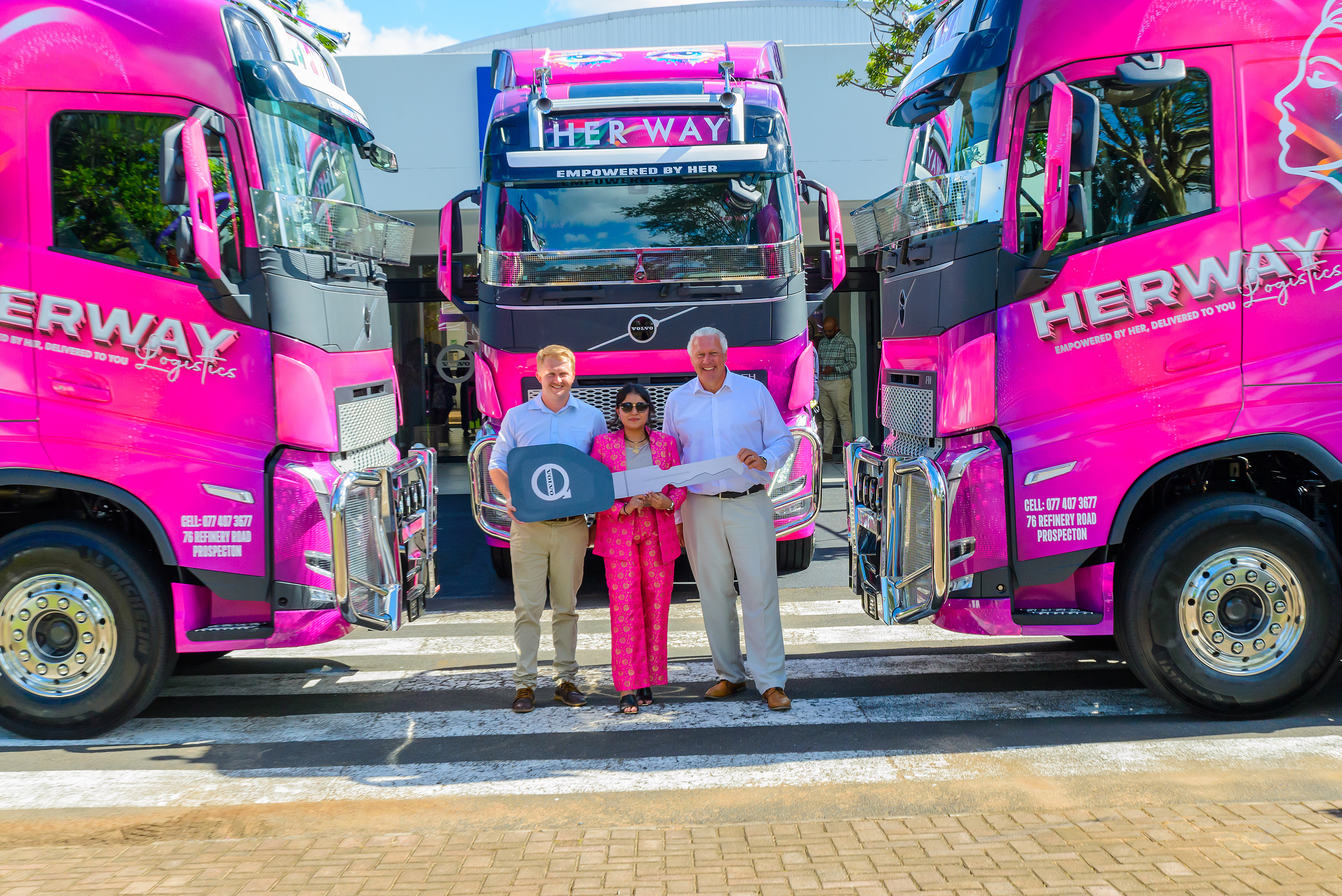 Volvo Trucks drives one of SA’s youngest fleet owners
